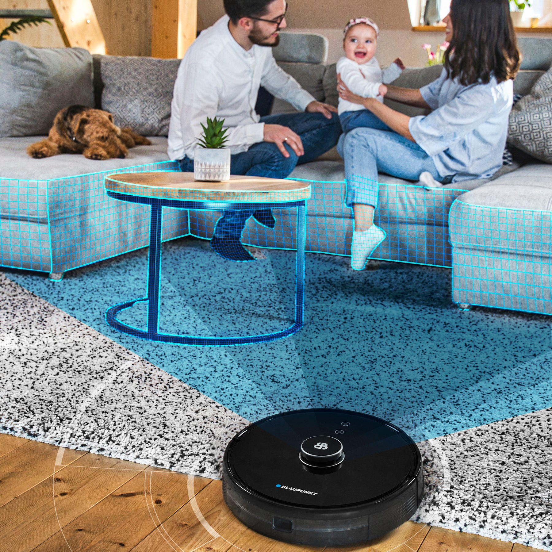 Blaupunkt Bluebot XTREME robot vacuum cleaner